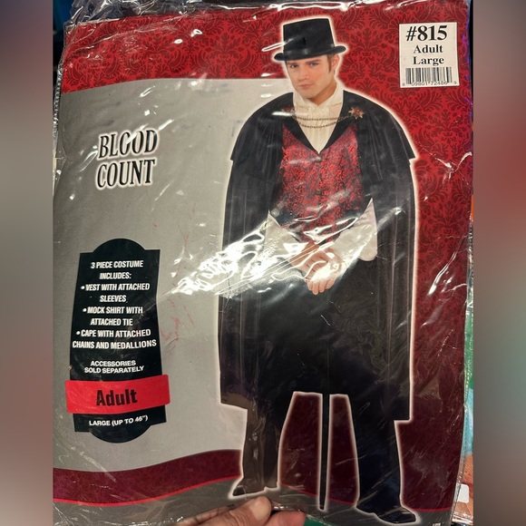 Accessories | Blood Count Costume | Poshmark